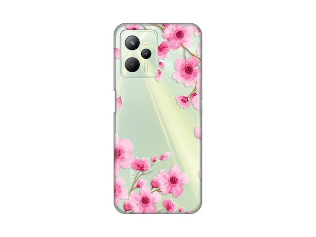 Torbica Silikonska Print Skin za Realme C35 Rose flowers
