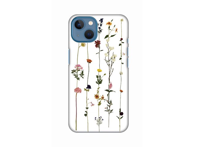 Torbica Silikonska Print Skin za iPhone 13 6.1 Flower