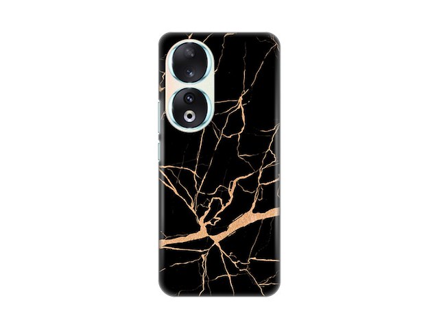 Torbica Silikonska Print za Honor 90 All Black