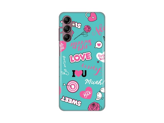 Torbica Silikonska Print za Samsung A146B Galaxy A14 4/5G Love
