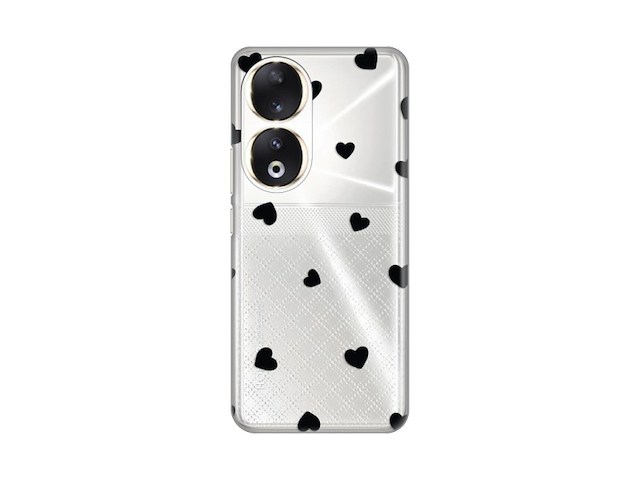 Torbica Silikonska Print Skin za Honor 90 Hearts