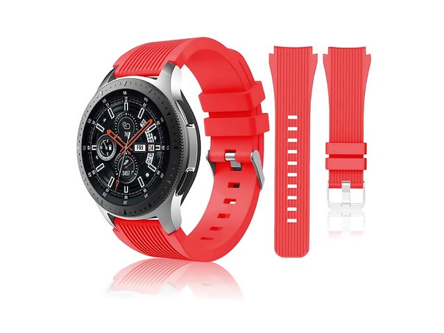 Narukvica relife za smart watch Samsung 4, 5 22mm crvena