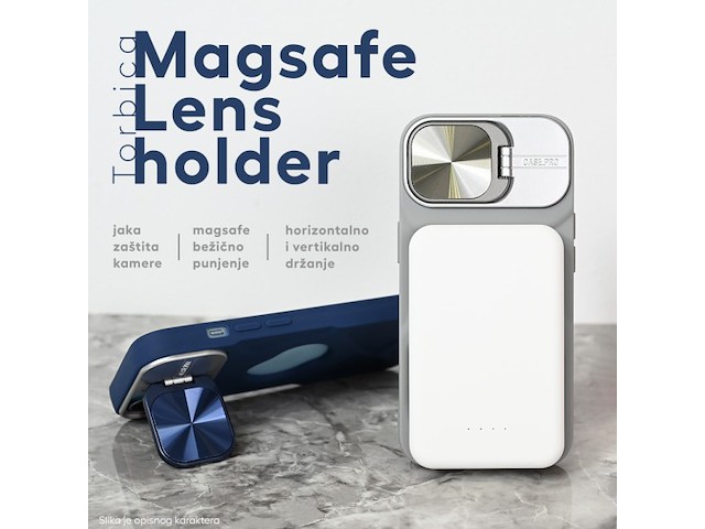Torbica Magsafe Lens holder za iPhone 13 Pro Max 6.7 narandzasta