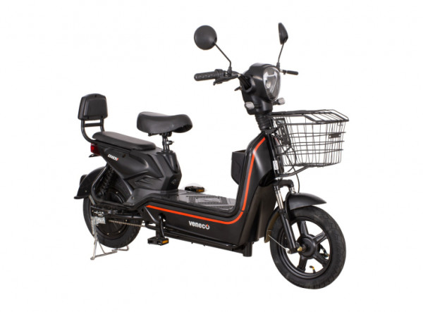 Veneco Elektricni bicikl didi mat crni