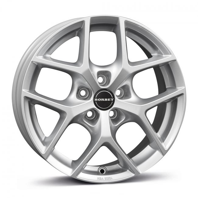 BORBETY CRYSTAL SILVER 16x6.5-5/114.3