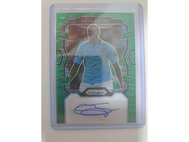 Yaya Toure signature