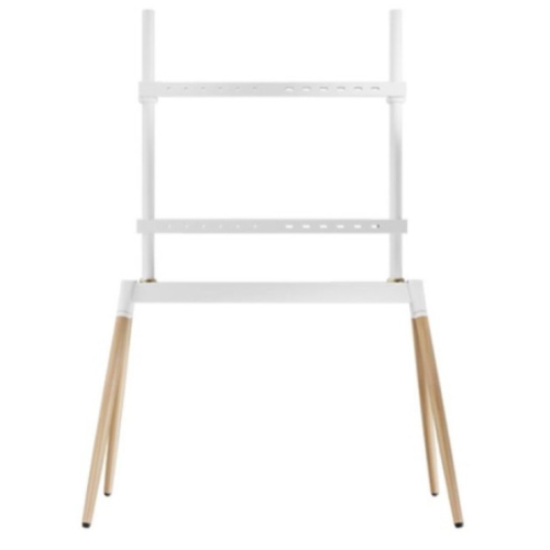 TVS-86F-01-W Gembird Podno postolje za TV, 55-86inc, belo/drvo