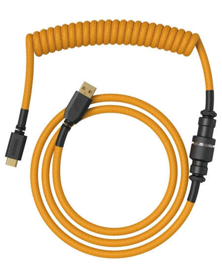 Kabl Glorious Coiled Cable Usb-c - Glorange