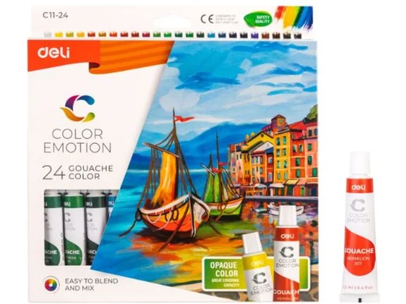 Deli Tempere Color Emotion 12ml 1/24 EC11-24