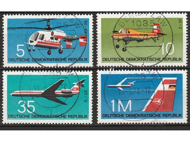 DDR - 1972 - Aircraft