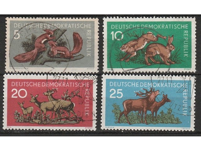 DDR - 1959 - Forest Animals