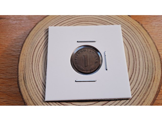NACISTICKA NEMACKA 1 PFENNIG 1938 KOVNICA J