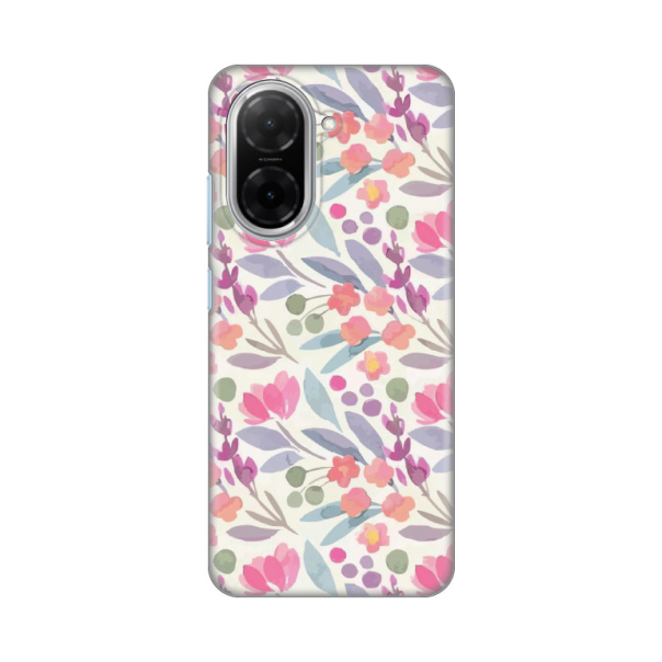 Maska za Xiaomi Redmi A5(173mm) Watercolor Flowers Silikonska Print