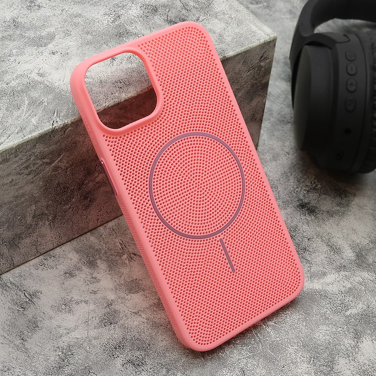 Zastitna maska (futrola) LUME MagSafe - iPhone 14 (6.1) roze (MS)