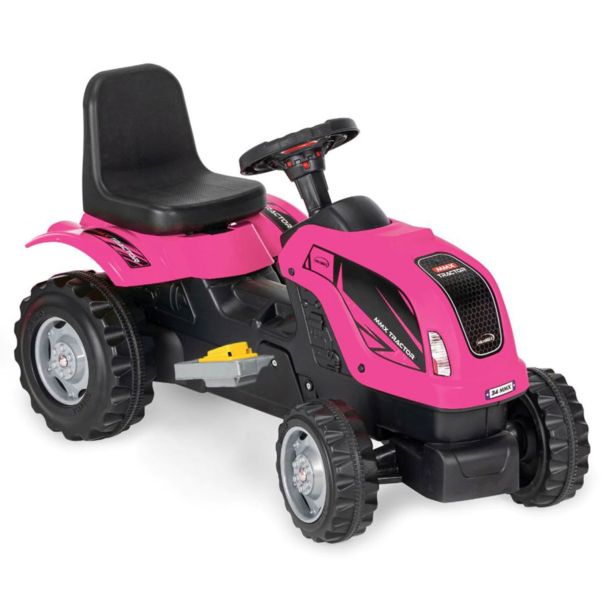 EUROBAJK Dečiji traktor na akumulator MMX, pink