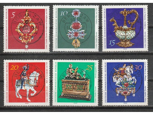 DDR - 1971 - Treasures of the Green Vault, Dresden