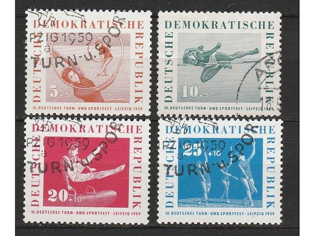 DDR - 1959 - Leipzig Sport Festival