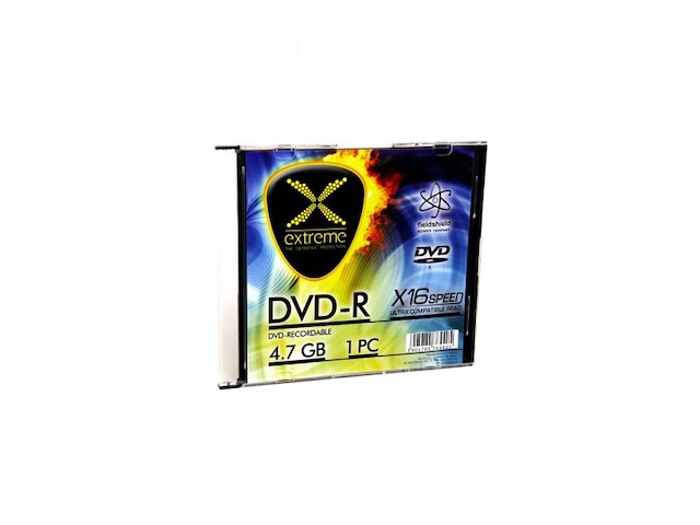 Extreme DVD-R1168 4,7GBX16 SLIM CASE 1 KOM