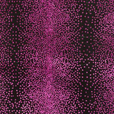 Ukrasni papir 2m - Glitterati, Pink Lots Of Dots Pink On Black