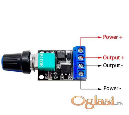 Regulator napona dimer 1.8v-12v 2A - 10A