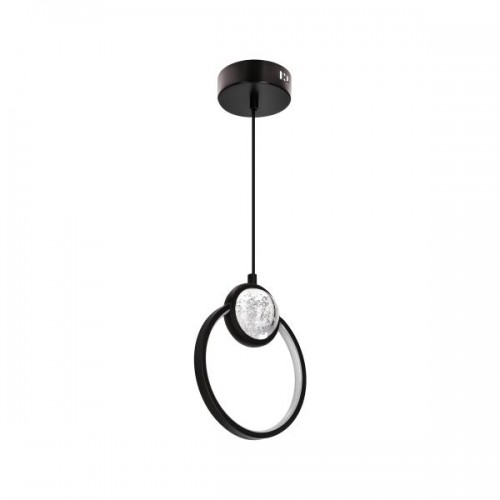 Lacrima Viseća Lampa Crna 15W LED 3000K