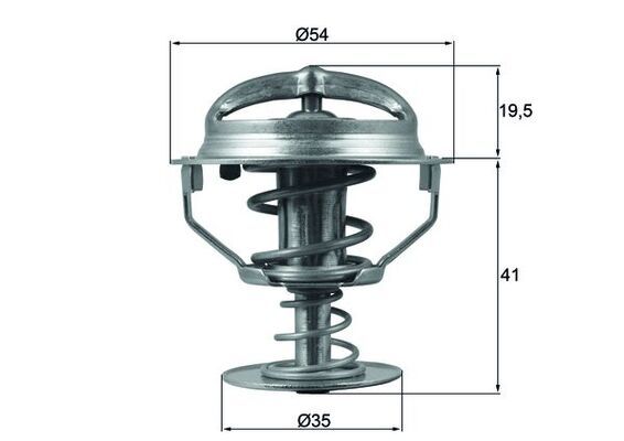 Termostat, rashladna tečnost MAHLE TX 164 82D