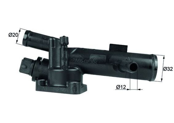 Termostat, rashladna tečnost MAHLE TI 39 89