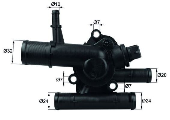 Termostat, rashladna tečnost MAHLE TI 217 83
