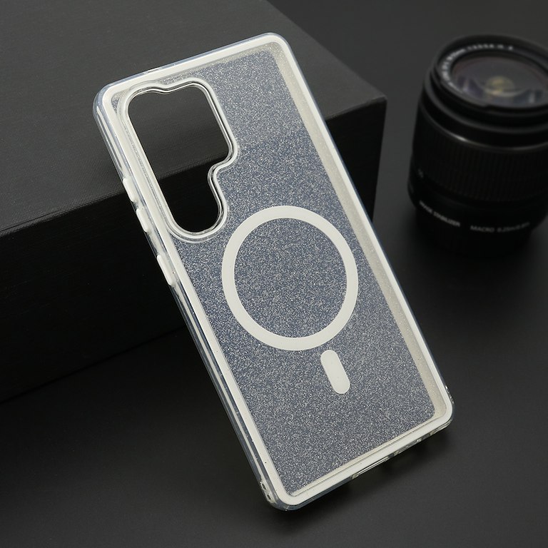 Zastitna maska (futrola) CRYSTAL MagSafe - Samsung S938 Galaxy S25 Ultra 5G bela (MS)