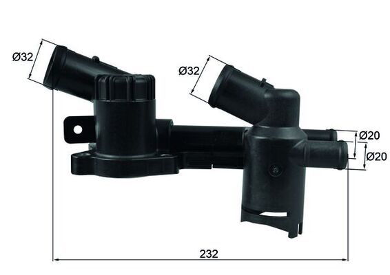 Termostat, rashladna tečnost MAHLE TH 52