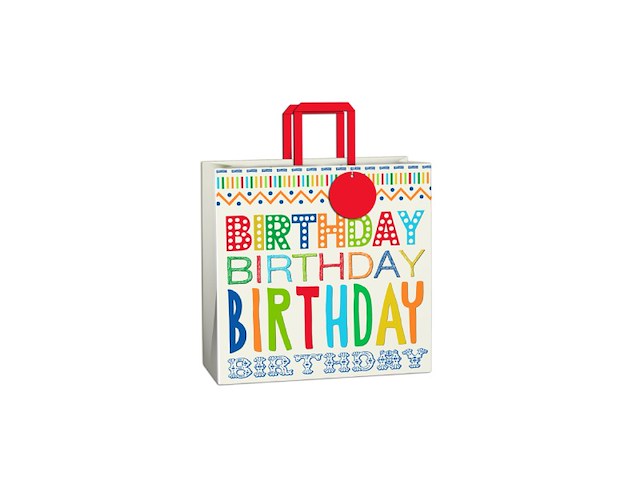 Ukrasna kesa - Happy Days Birthday, XL