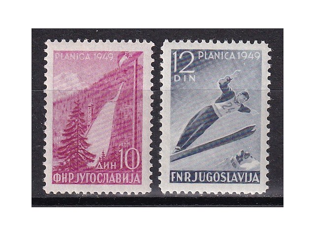 Jugoslavija 1949 Planica MNH