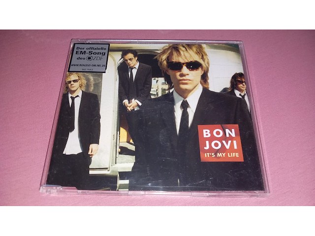 Bon Jovi - It`s My Life (CD single, EU) + video