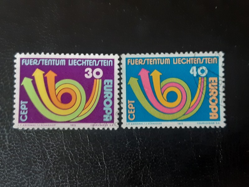 LIECHTENSTEIN 1973 CEPT