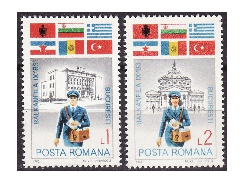 Rumunija - Balkanfila 1983.