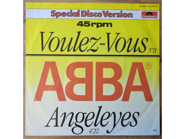 ABBA – Voulez-Vous / Angeleyes