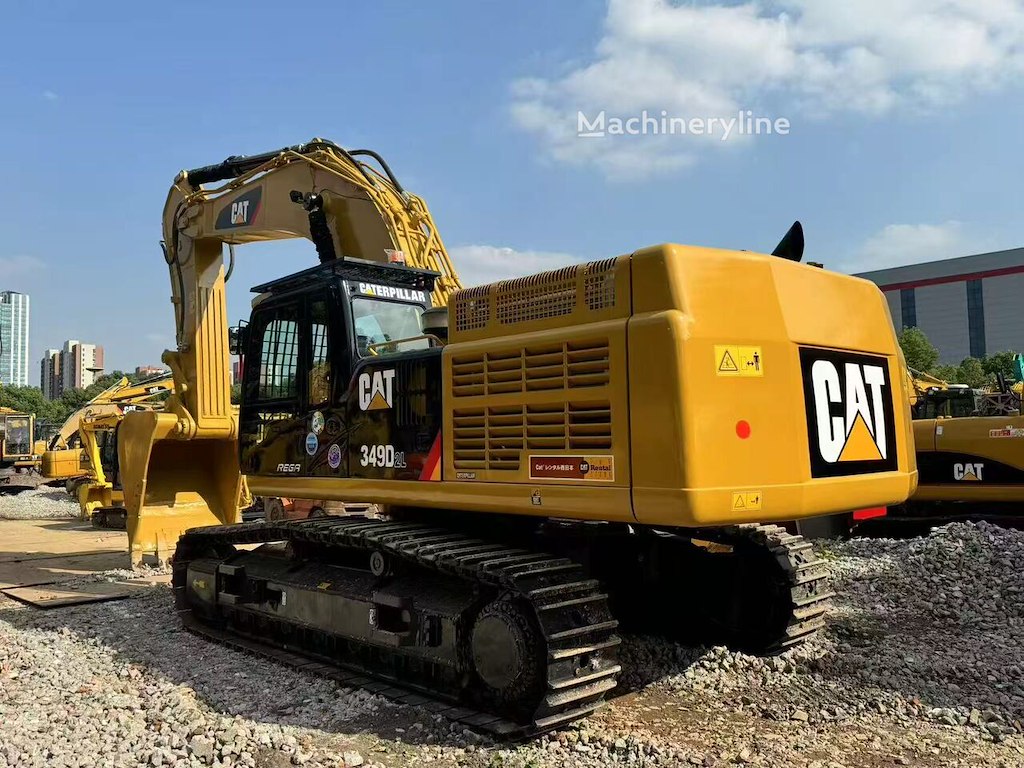 Caterpillar 349DL bager guseničar