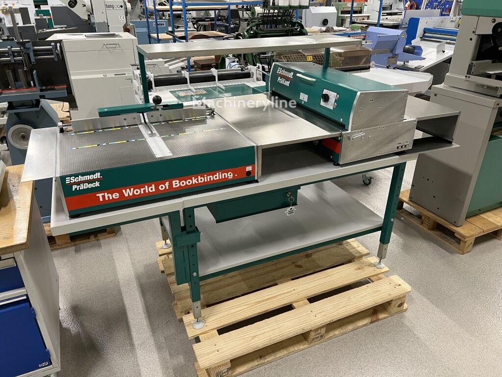 Schmedt PraDeka cover production station mašina za uvezivanje knjiga