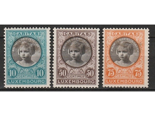 Luxembourg, Luksemburg-1927-Princess Elisabeth
