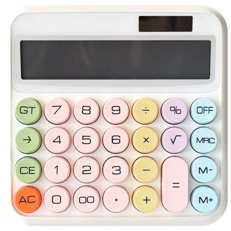 OPTIMUM Kalkulator Pastel Electronic Retro