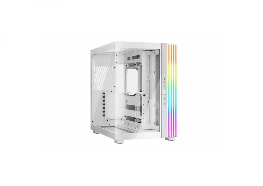 be quiet! BGW66 LIGHT BASE 600 DX White, MB compatibility: ATX / M-ATX / Mini-ITX, ARGB illumination, Support for motherboards with backside connector, 2 ARGB and fan hubs with 12 connectors in to...