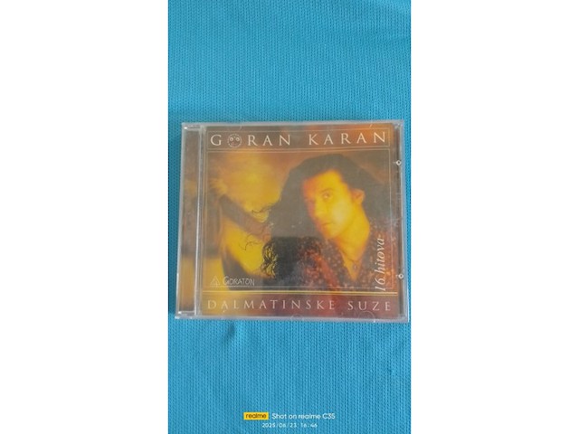 CD GORAN KARAN 2001 - DALMATINSKE SUZE