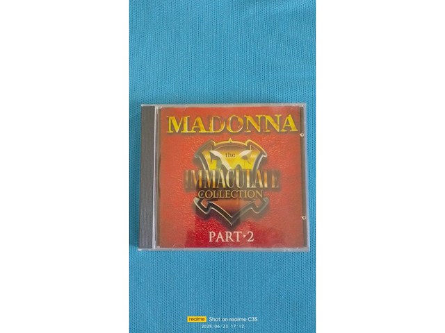 CD MADONNA - THE IMMACULATE COLLECTION PART 2