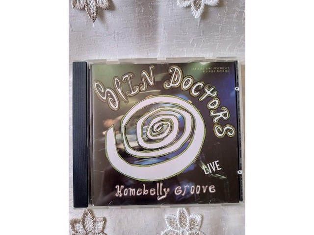 Spin Doctors Homebelly Groove Live CD