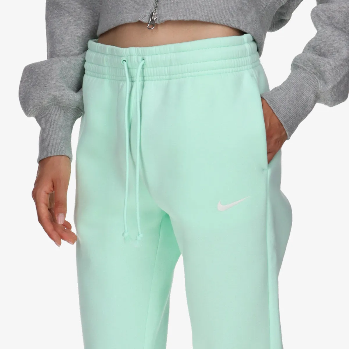 NIKE Donji deo trenerke W NSW PHNX FLC MR PANT STD