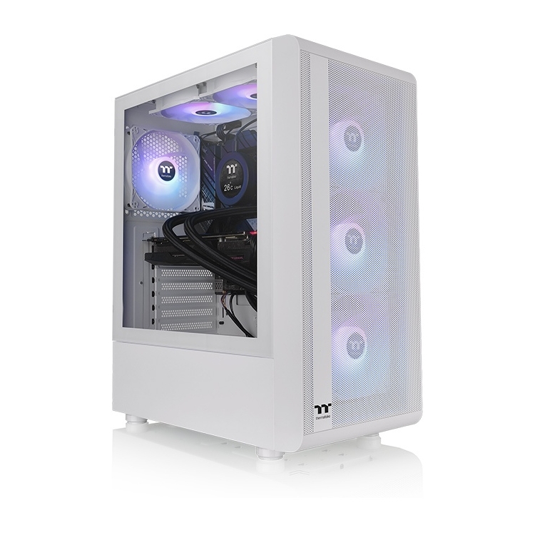 Thermaltake S200 TG ARGB White Win Temp.Glass 120mm ARGB CA-1X2-00M6WN-0 31816