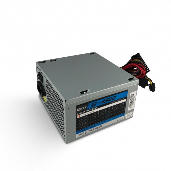 IG-MAX 560W IG-4560 12cm FAN 24pin 3xSATA 1xMolex
