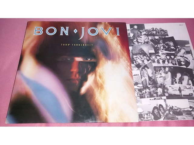 Bon Jovi - 7800° Fahrenheit (LP, UK)