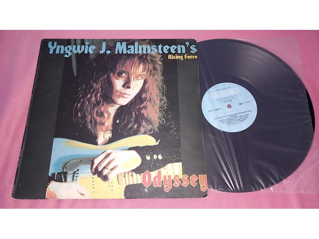 Yngwie J. Malmsteen`s Rising Force - Odyssey LP MINT