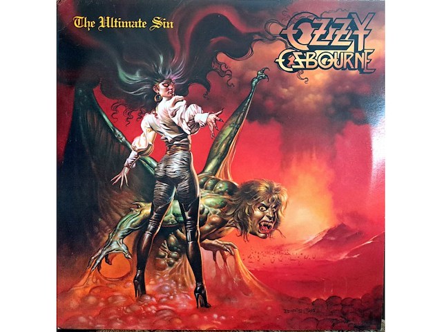 Ozzy Osbourne ‎– The Ultimate Sin (UK; `85)